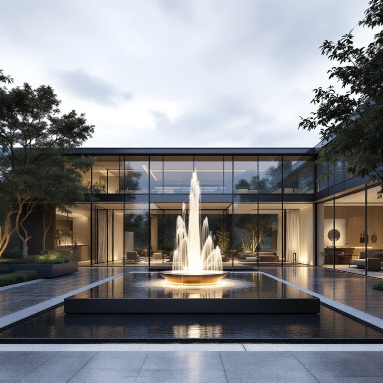 Famous feng shui building and a fountain - Feng Shui Secrets: books and ...