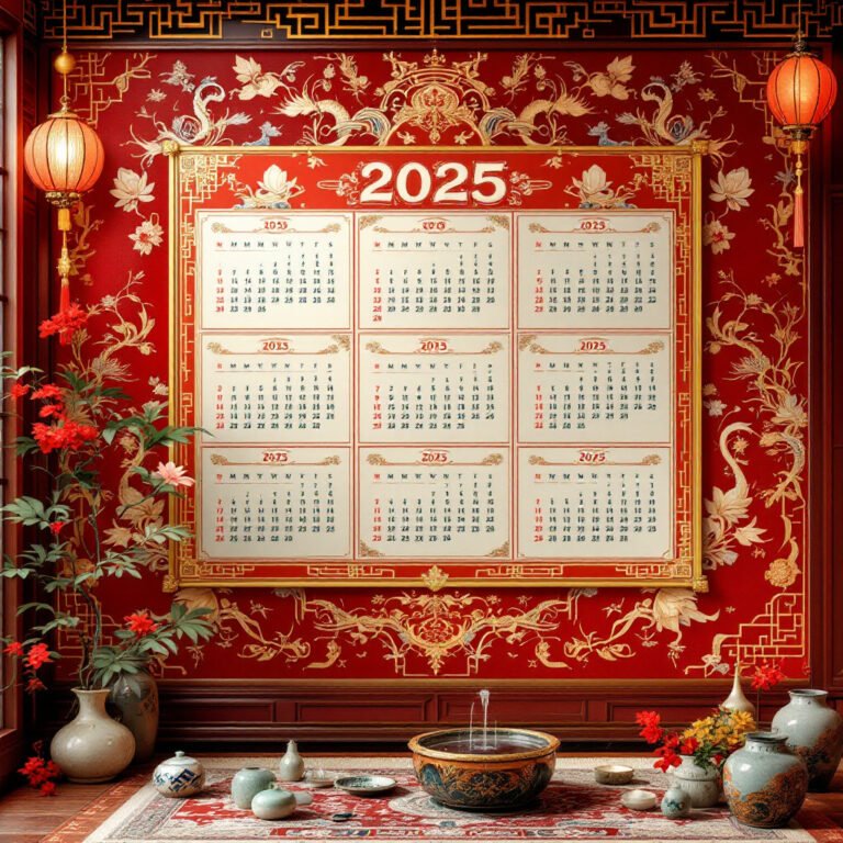 Feng Shui Calendar 2025 - Feng Shui Secrets: books and tips